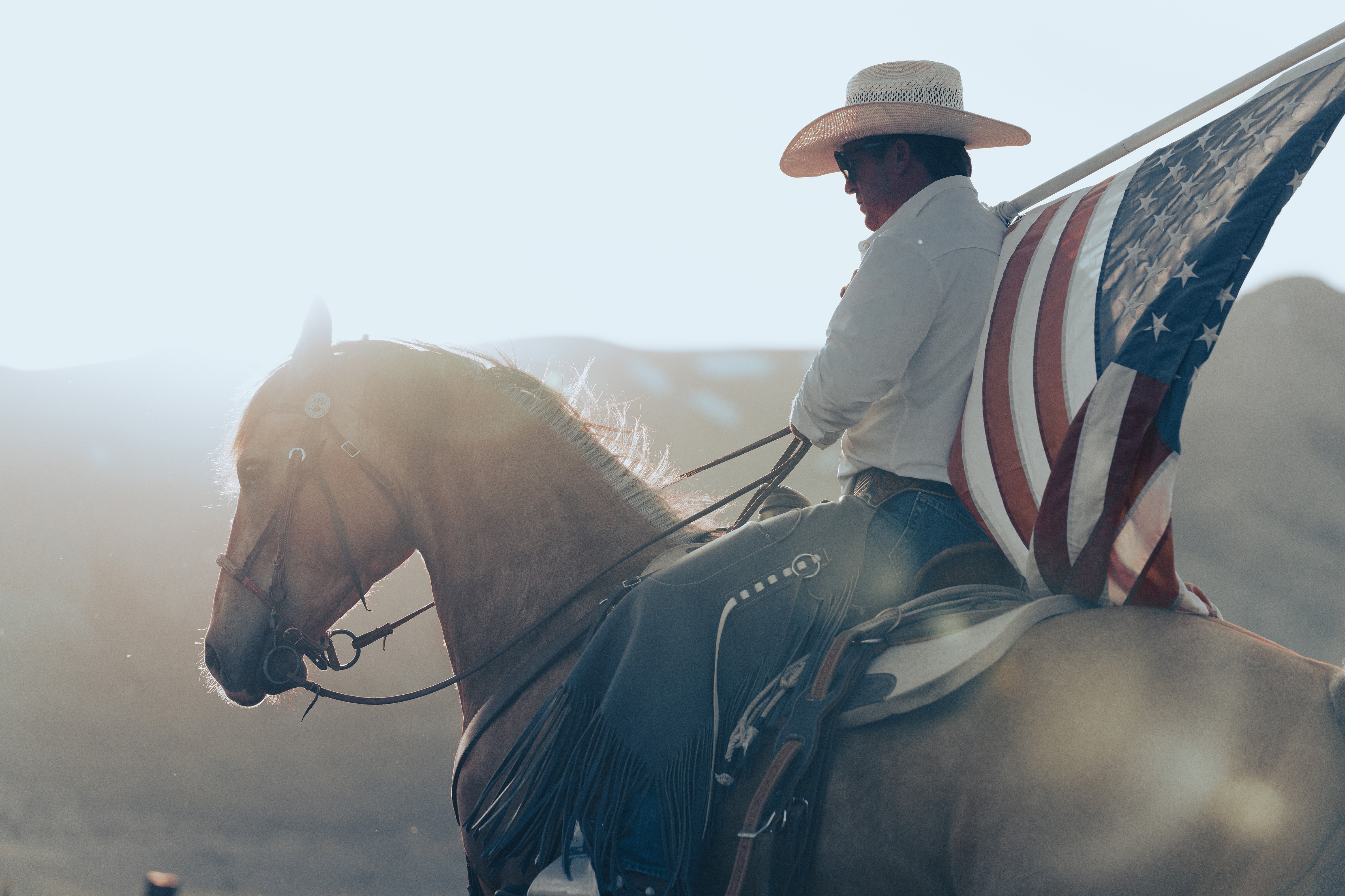 The Red, White, and Blue Collection – Poncho